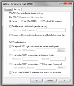Pegasus Mail SMTP settings - smtp mail server - professional SMTP service provider