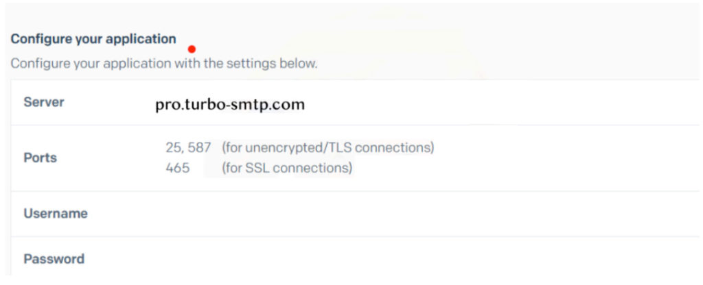How to integrate TurboSMTP with UiPath Mail Package